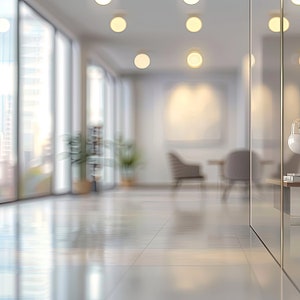 Soft Focus Modern Office Digital Backdrops, Blurred Professional ...