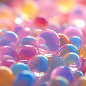Bubblegum Bokeh Digital Backdrop Collection - 45 JPEG Files | Instant ...