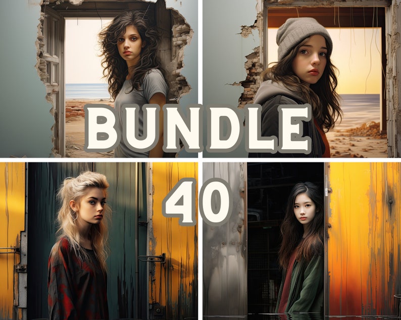 Abstract Surrealism Digital Backdrop Collection 40 Jpeg - Etsy