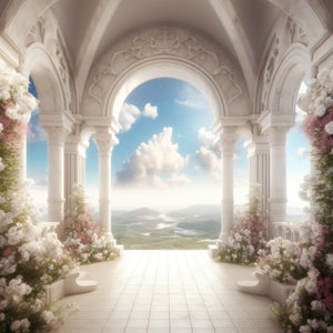 Fantasy Palace Digital Backdrop Collection - 55 JPEG Files for Instant ...