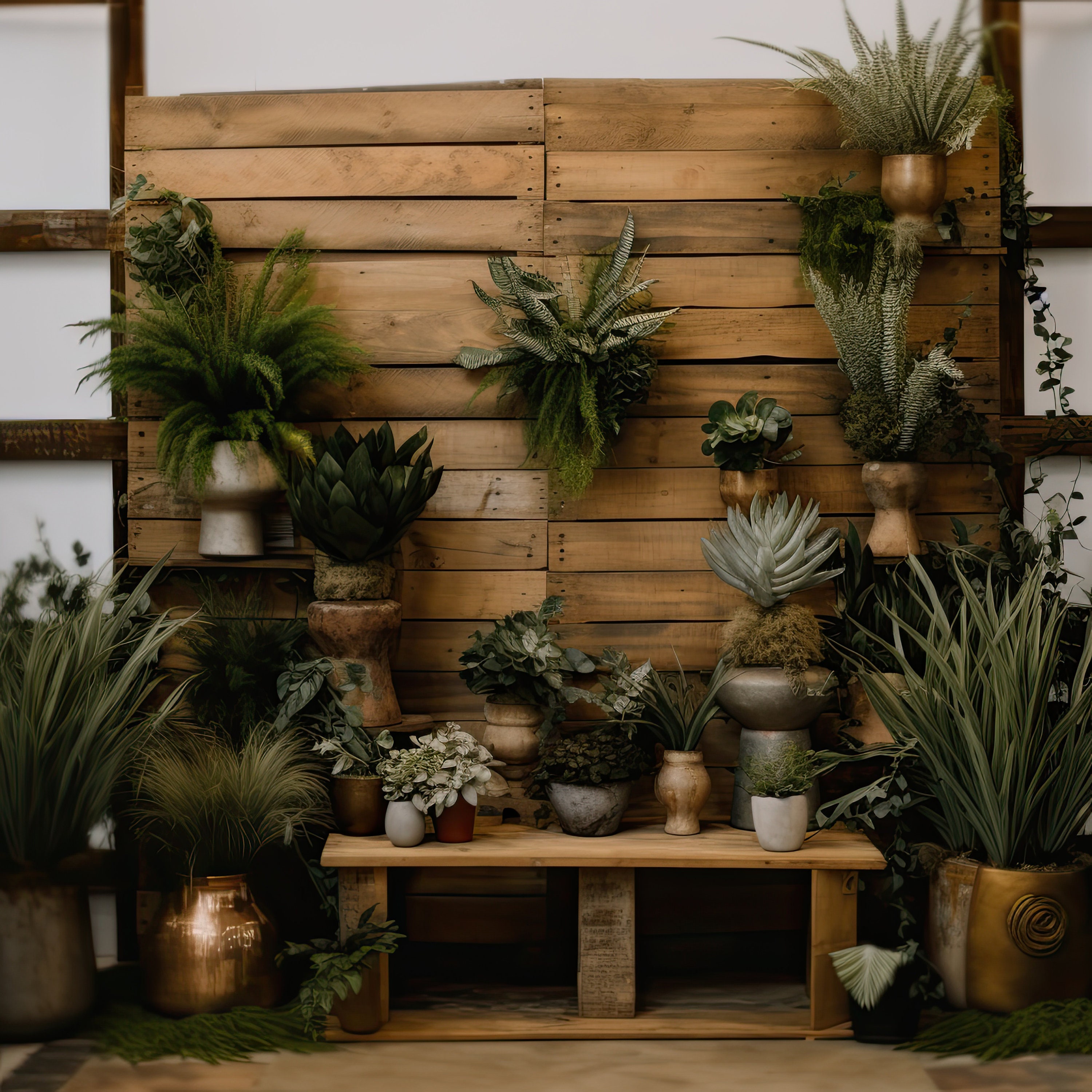 Sustainable Greenery Digital Backdrop Collection 50 JPEG - Etsy