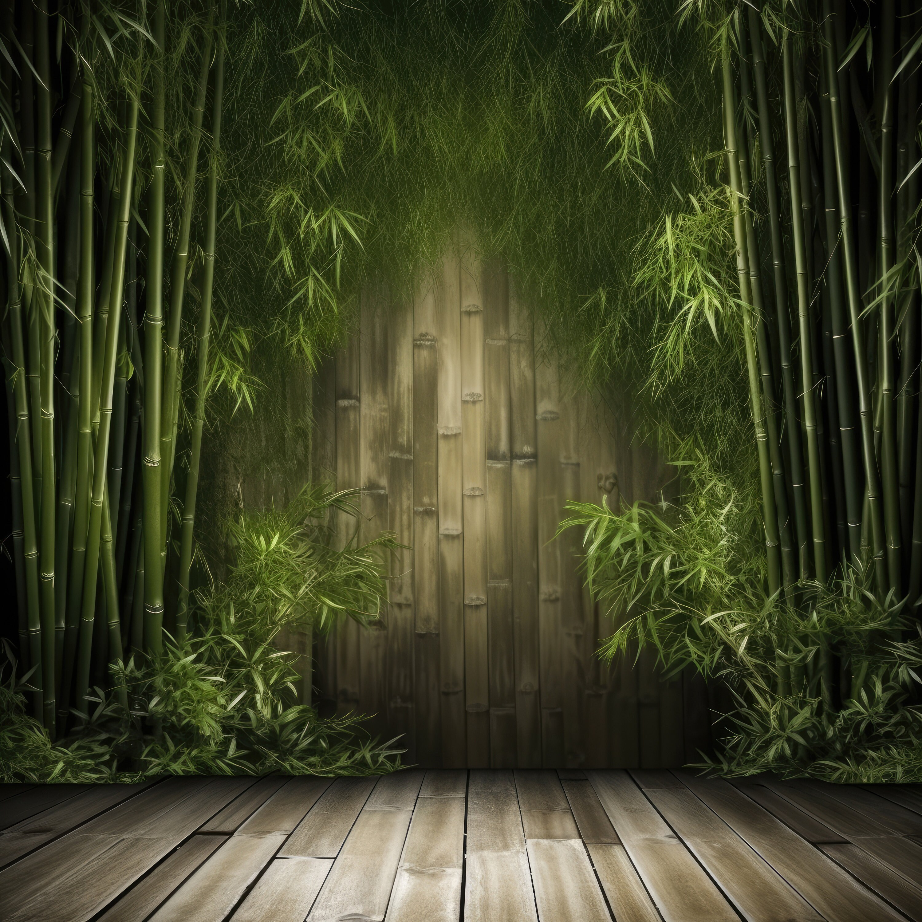 Zen Bamboo Forest Digital Backdrop Collection - 30 Jpeg Files for ...