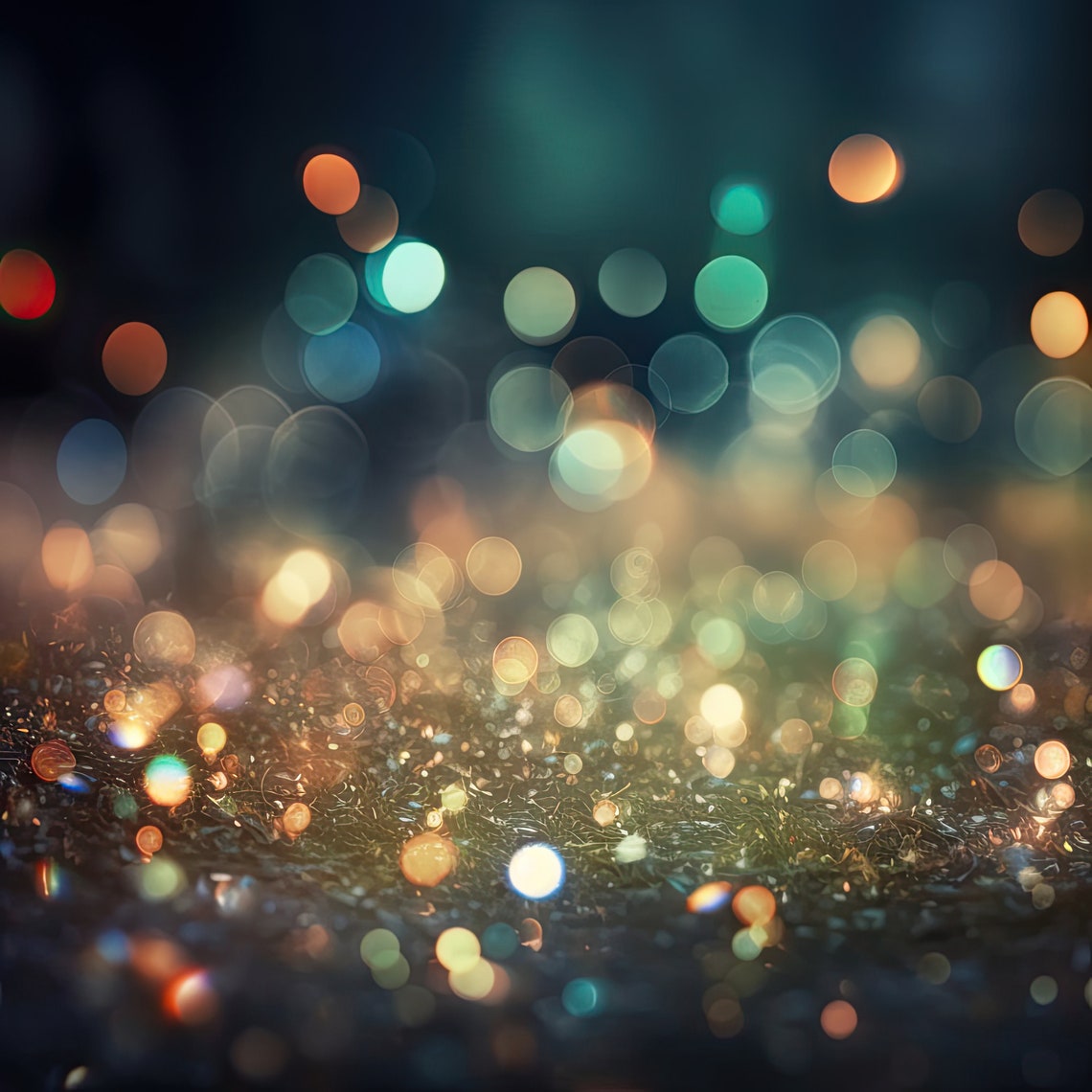 Sparkling Bokeh Dust Backgrounds Digital Files (75 JPEG Files ...