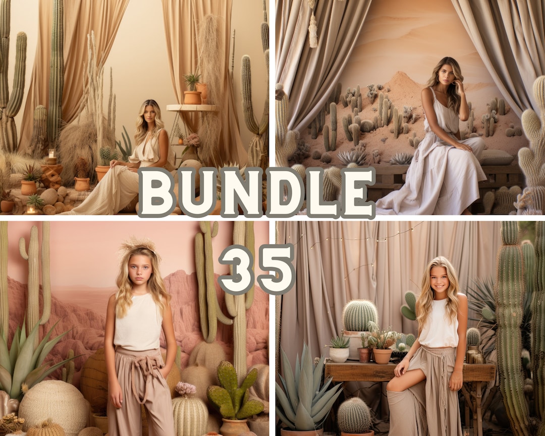 Desert Oasis Digital Backdrop Collection - 35 Jpeg Files for Download ...