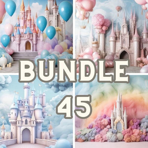 Castle Backdrop - Etsy