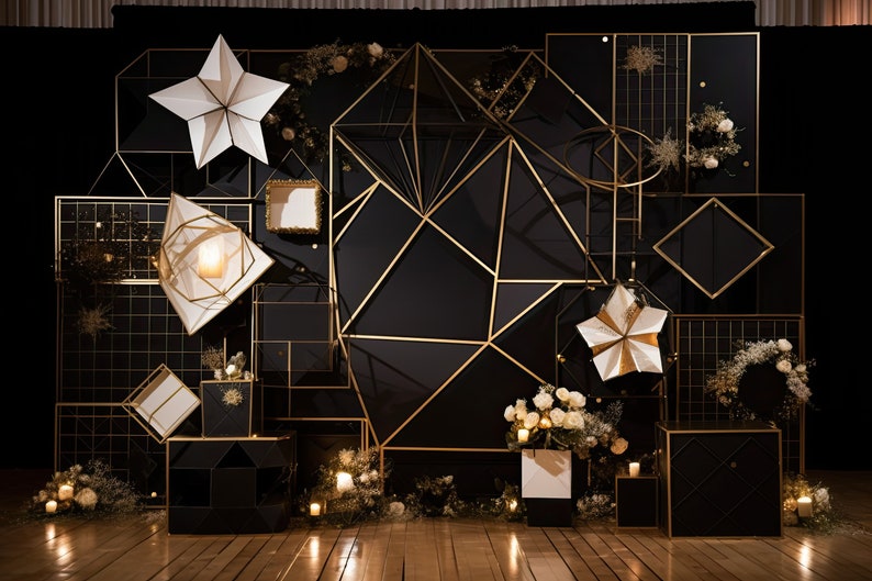 Art Deco Glamour Digital Backdrop Collection - 55 Jpeg Files for ...