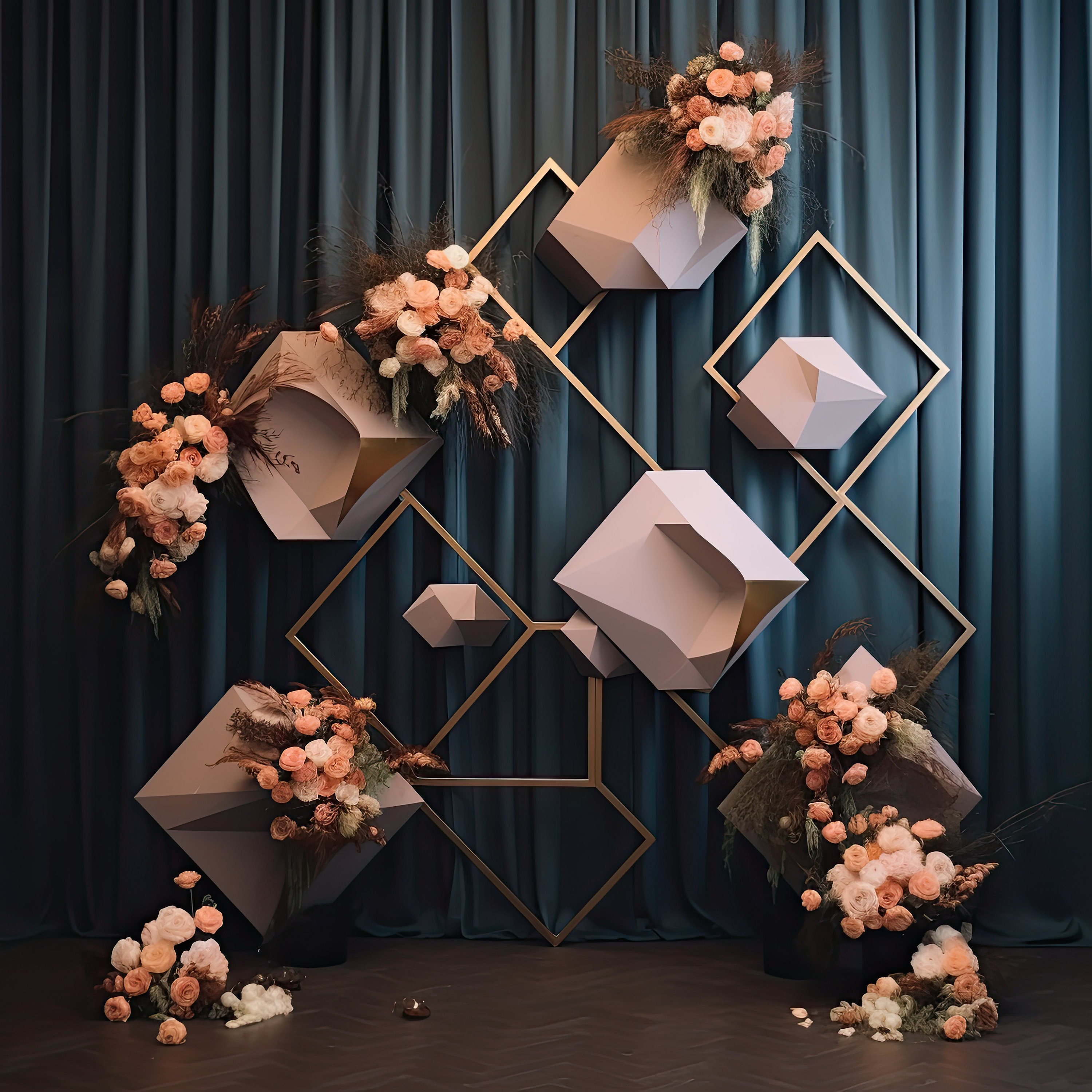 Modern Geometric Digital Backdrop Collection 45 Jpeg Files - Etsy