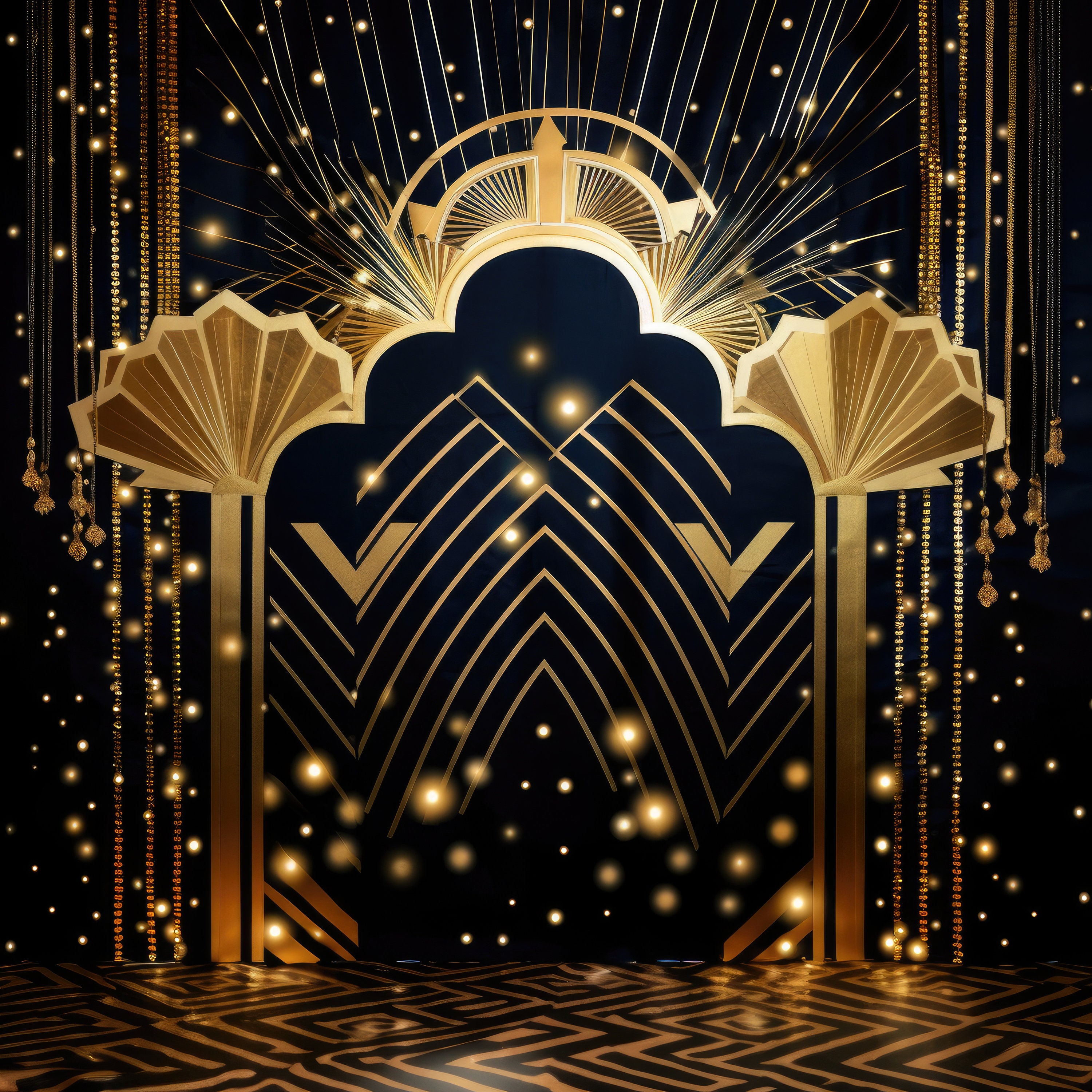 Art Deco Glamour Digital Backdrop Collection - 55 Jpeg Files for ...