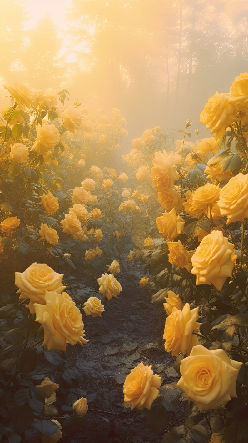 Color Theory Rose Garden Digital Backdrop Collection - 65 Jpeg Files ...
