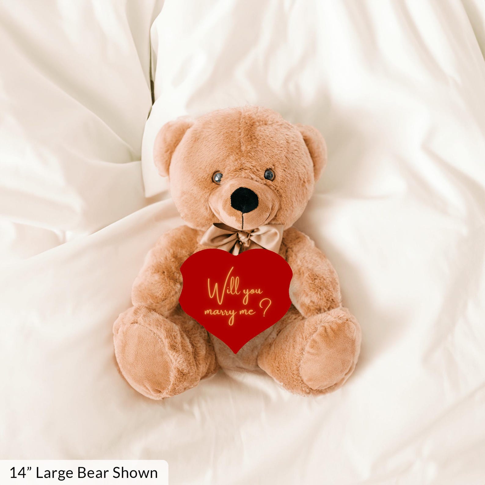 Romantic Proposal Gift Idea, Keepsake Teddy Bear for Proposals, Sweet ...