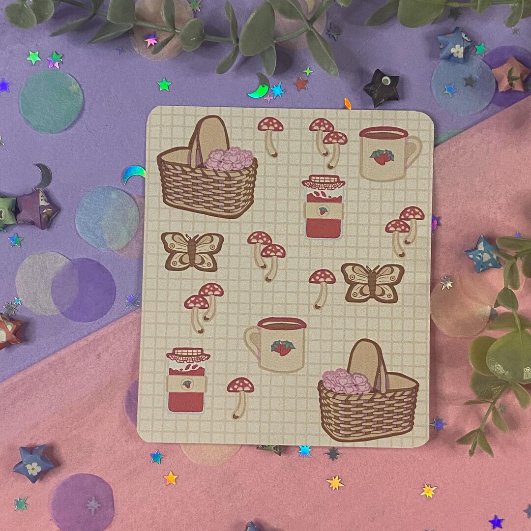 Cottage-core Sticker Sheet - Etsy
