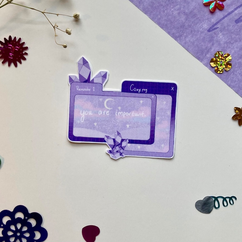 You Are Important Dreamy Dicut Sticker - Etsy