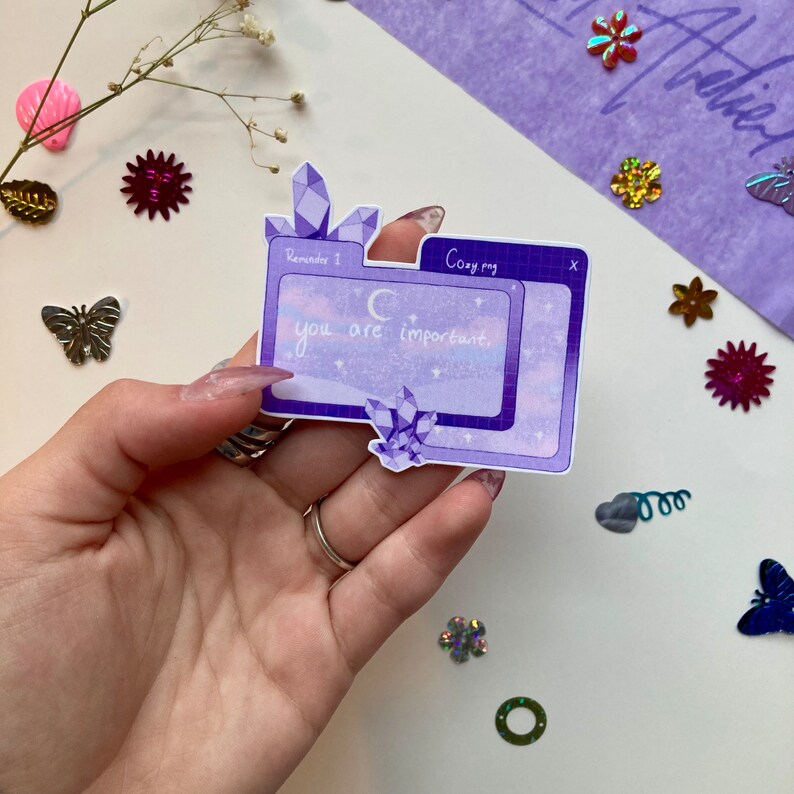 You Are Important Dreamy Dicut Sticker - Etsy