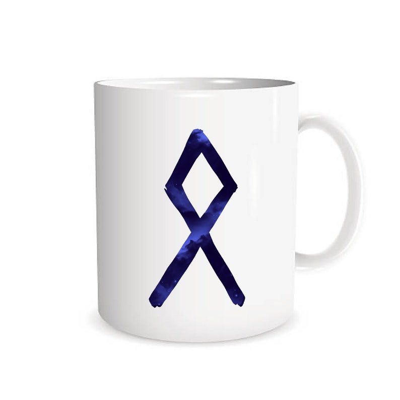 Othala (odal) Rune, Elder Futhark PNG, Vikings Rune, Runic Alphabet ...