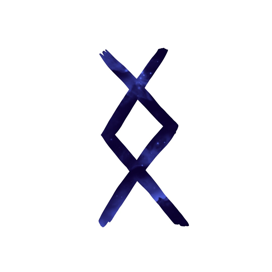 Ingwaz Rune Elder Futhark PNG Vikings Rune Runic Alphabet - Etsy