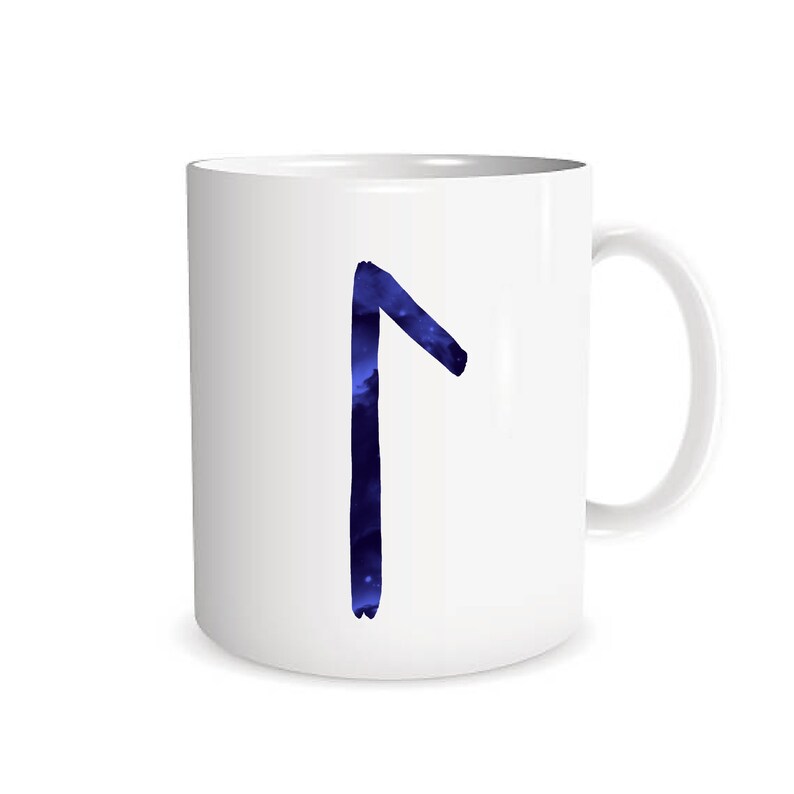 Laguz Rune, Elder Futhark PNG, Vikings Rune, Runic Alphabet Digital ...