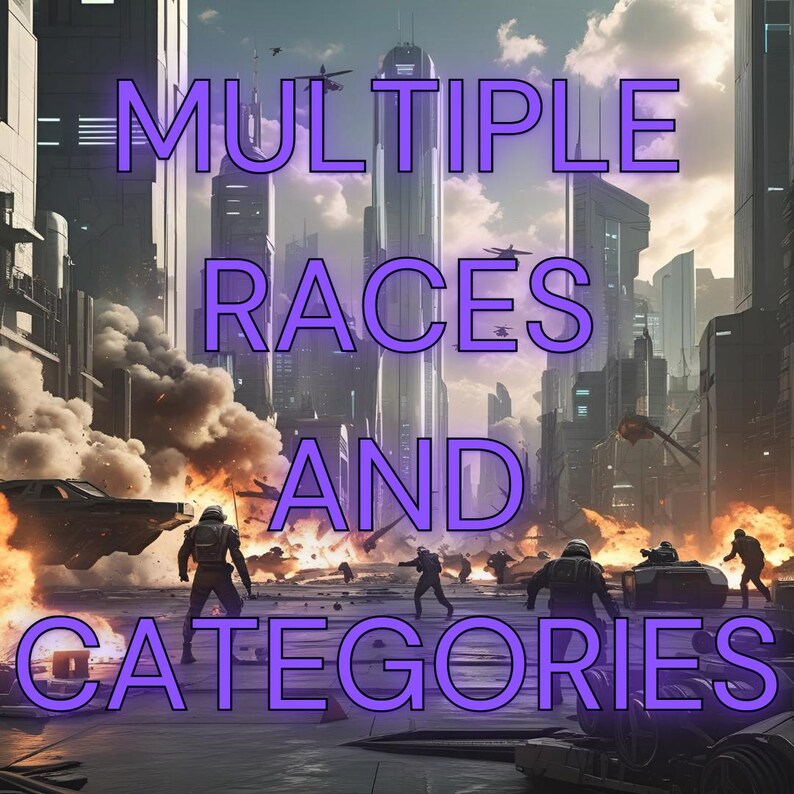 Organised Collection of Futuristic-inspired Tabletop Wargaming STL Mega ...