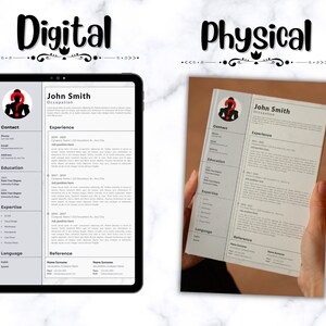 UX/UI Resume and Cover Letter Template, UI Resume and Cover Letter ...