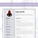 UX/UI Resume and Cover Letter Template, UI Resume and Cover Letter ...