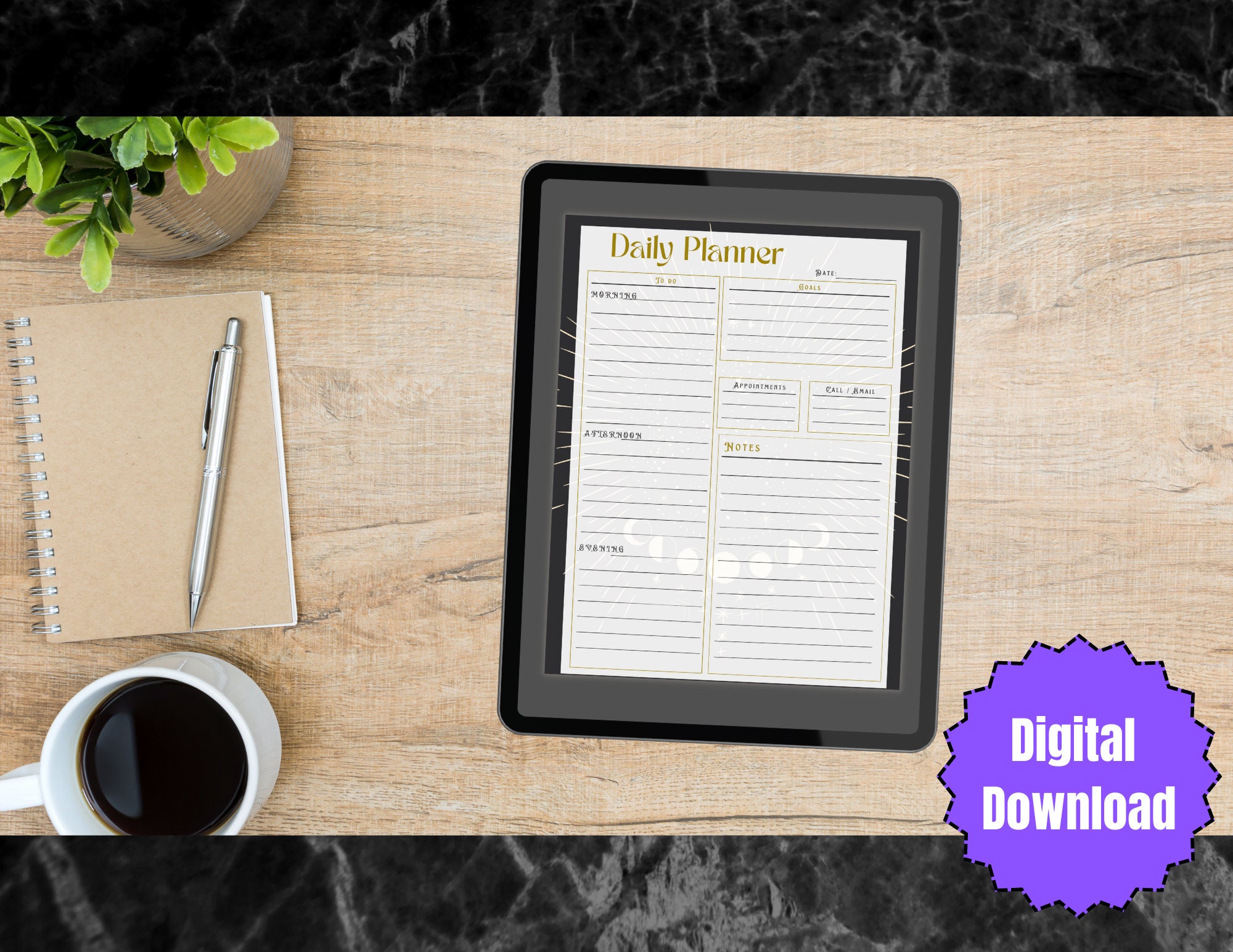 Daily Planner Printable, Goals for the Week, Daily Schedule, Military ...