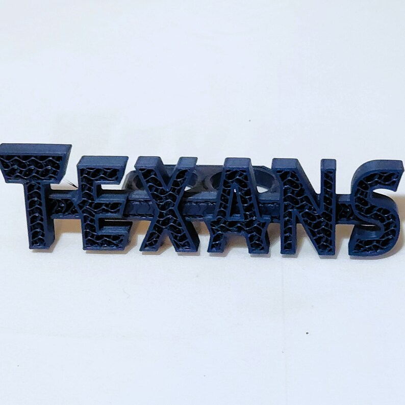 Texans Knuckle Rings - 3D Printed Houston Fan Gear - Etsy