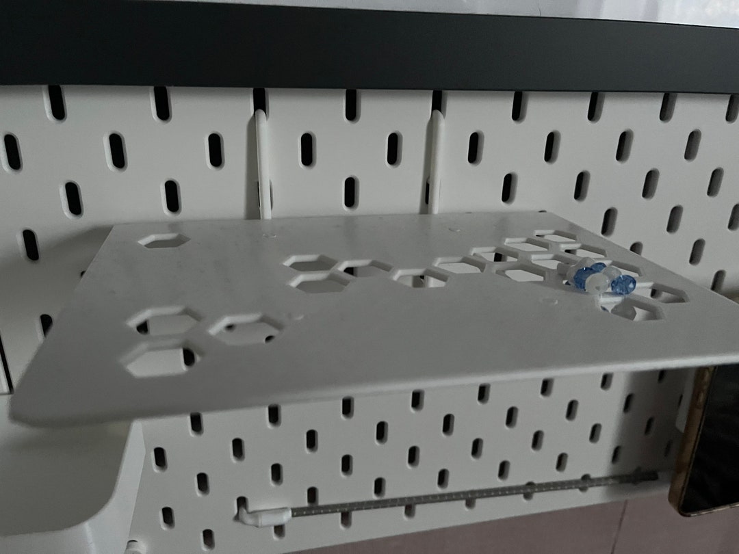 Board With Honeycomb for Ikea Skadis Pegboard - Etsy