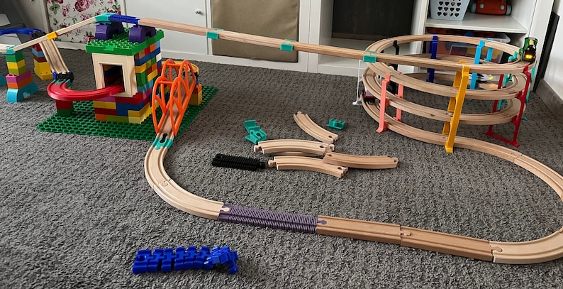 Spiral Pillar for Spiral Track IKEA Lillabo - Brio - Playtive Wooden ...