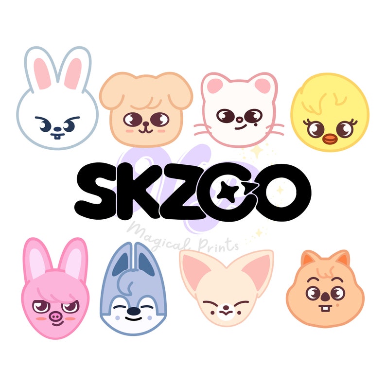 SKZOO / Svg Ai / Cricut - Etsy