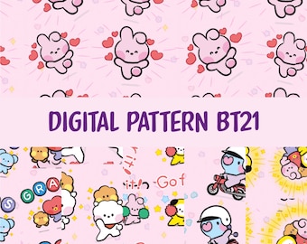 Stray Kids Kpop Digital Pattern Wallpaper Pack for Merch - Etsy
