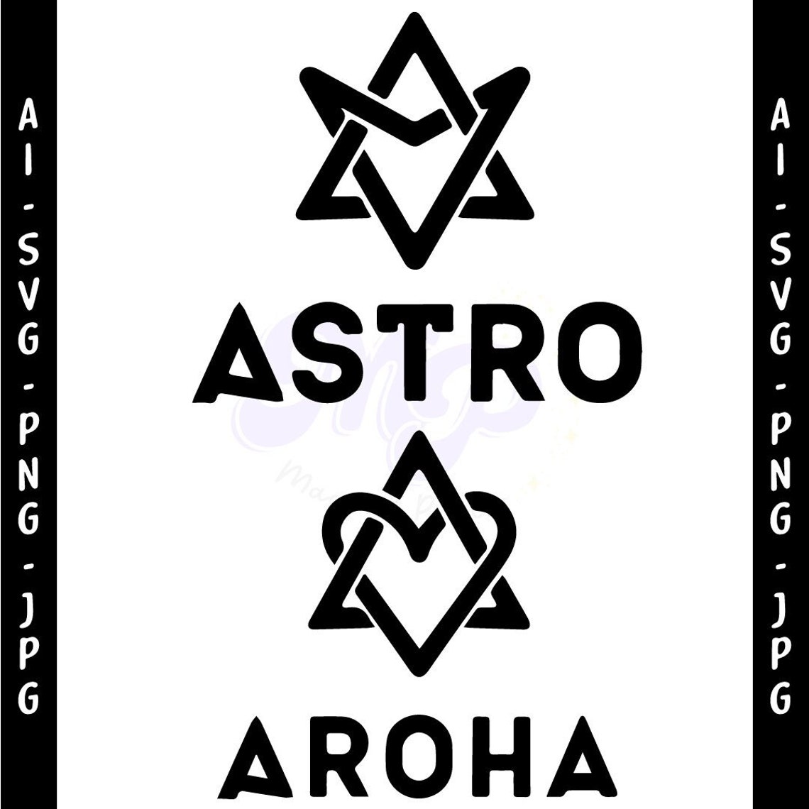 Astro SVG / Aroha / K-pop / Cricut - Etsy México