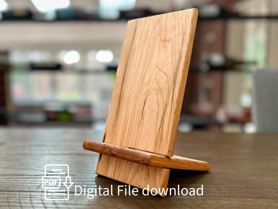 DIY Phone Holder Woodworking Plan (PDF Download) - Etsy
