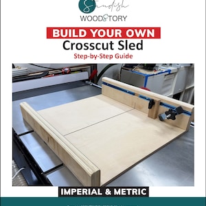 DIY Crosscut Sled Woodworkings Plans (PDF Download) - Etsy