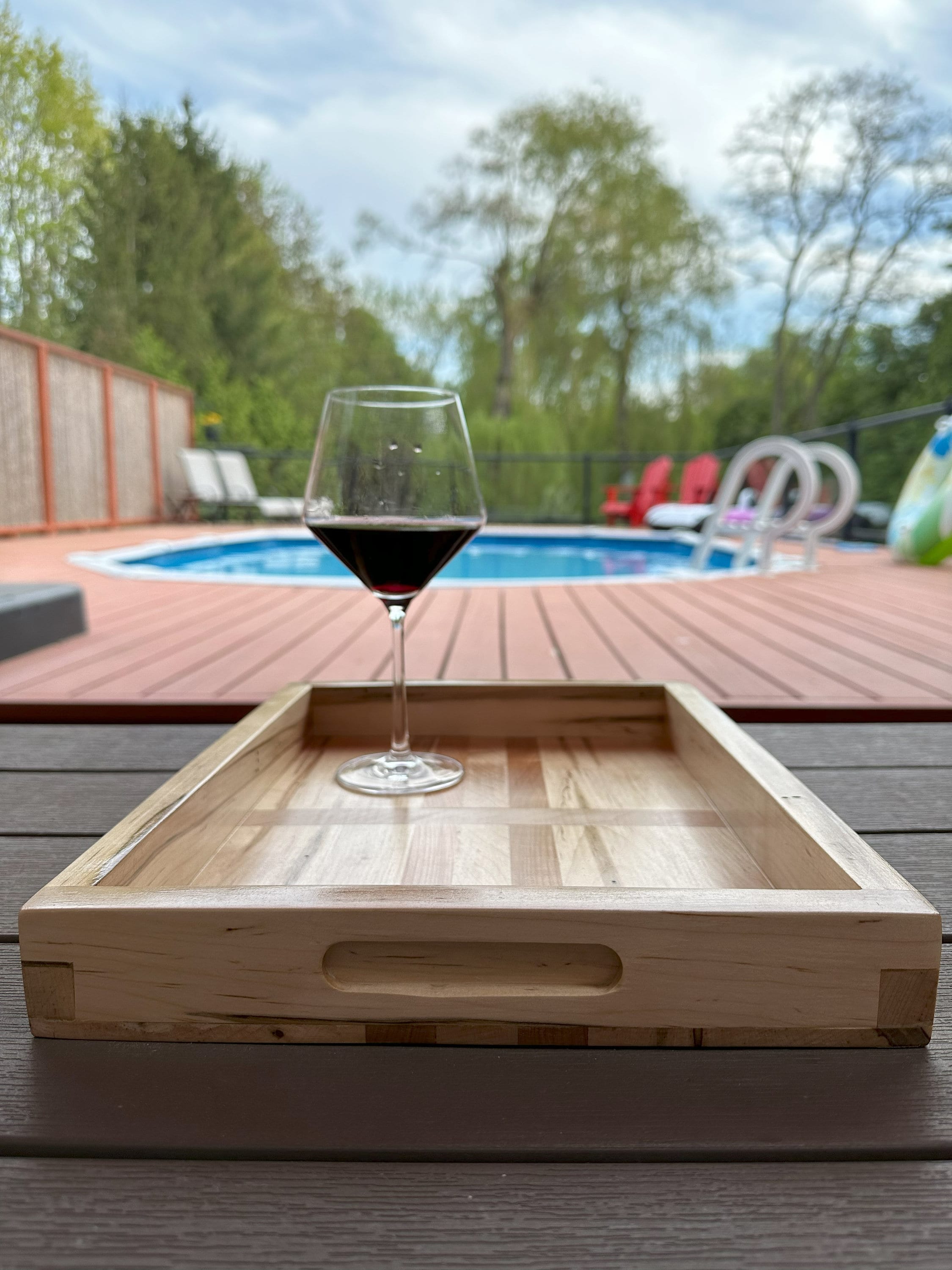 DIY Serving Tray Building Plan Wooden Serving Tray Design Serving Tray ...