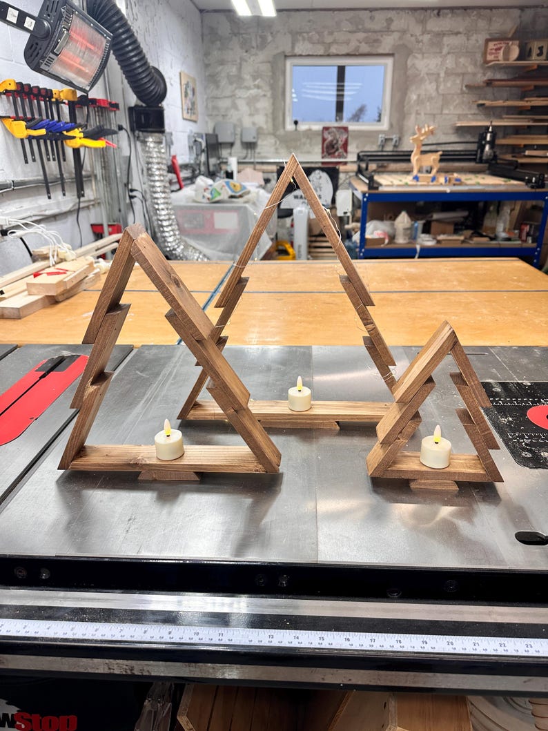 DIY Nesting Christmas Trees Woodworking Plans (3 Sizes Included) (PDF Download) - Etsy UK