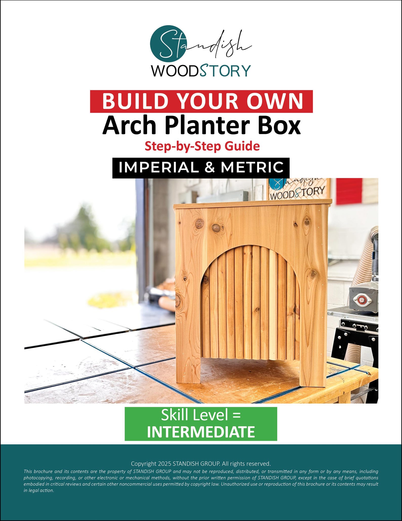 DIY Arch Planter Box Woodworking Plans (PDF Download) - Etsy