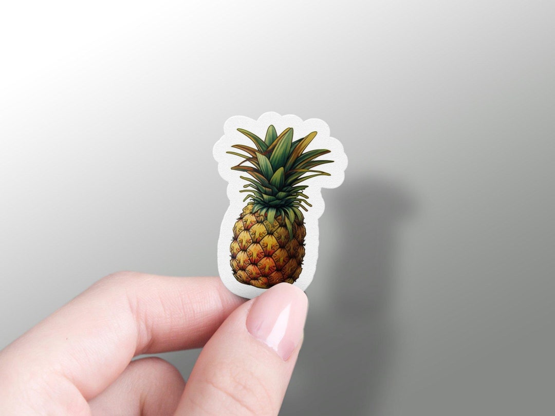 Pineapple Sticker Sweet Pineapple Phone Decal Fun Fruit Sticker ...