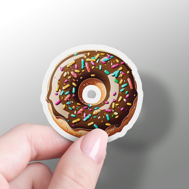 Donut Sticker - Etsy