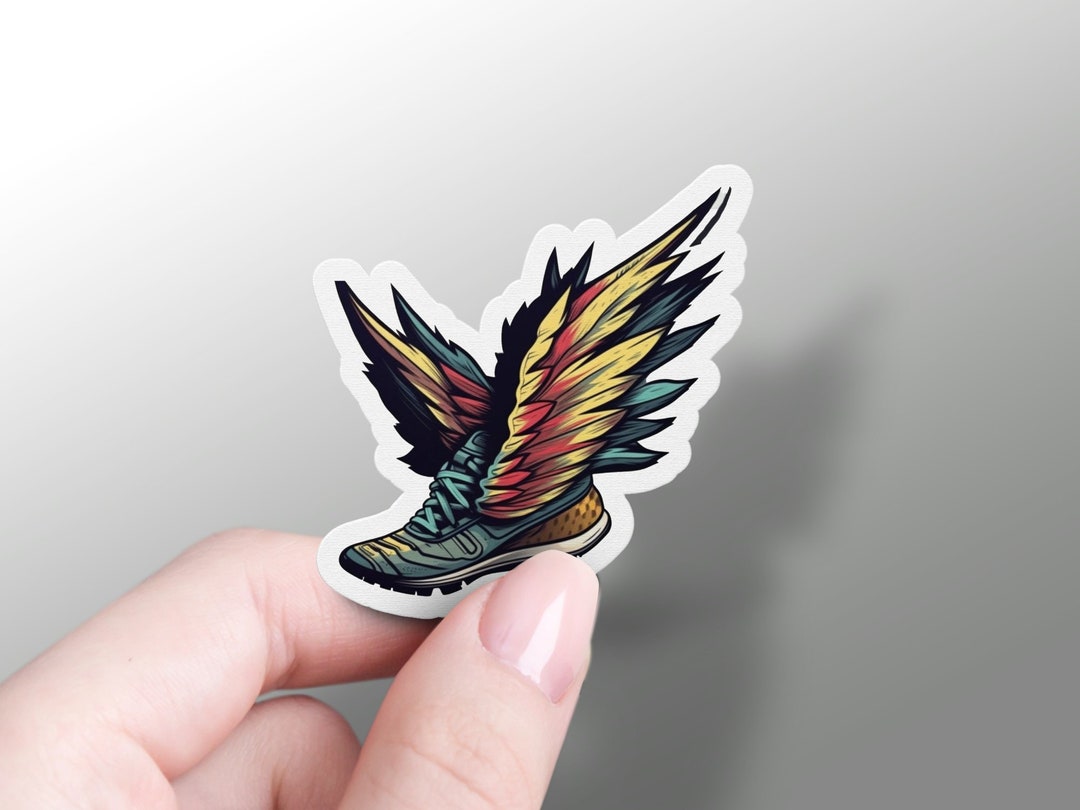 Track and Field Sticker Fun Running Lover Gift Vinyl Phone Sticker ...