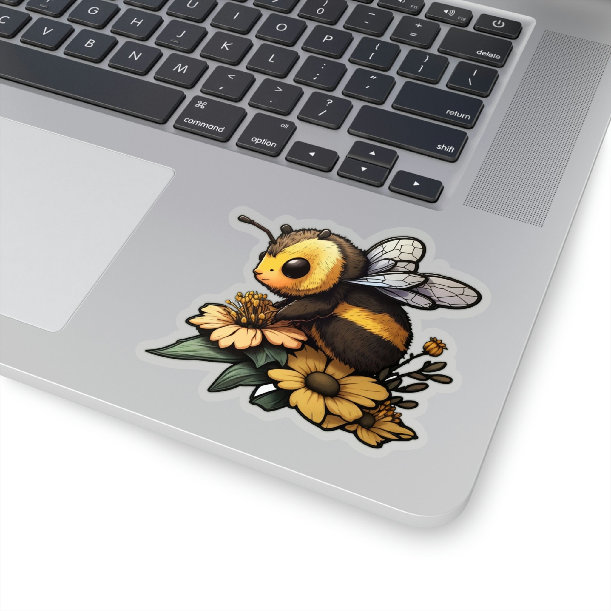 Bumble Bee Sticker Cute Honey Bee Decal Laptop Sticker Honey Bee ...