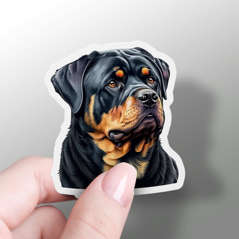 Rottweiler Stickers - Etsy