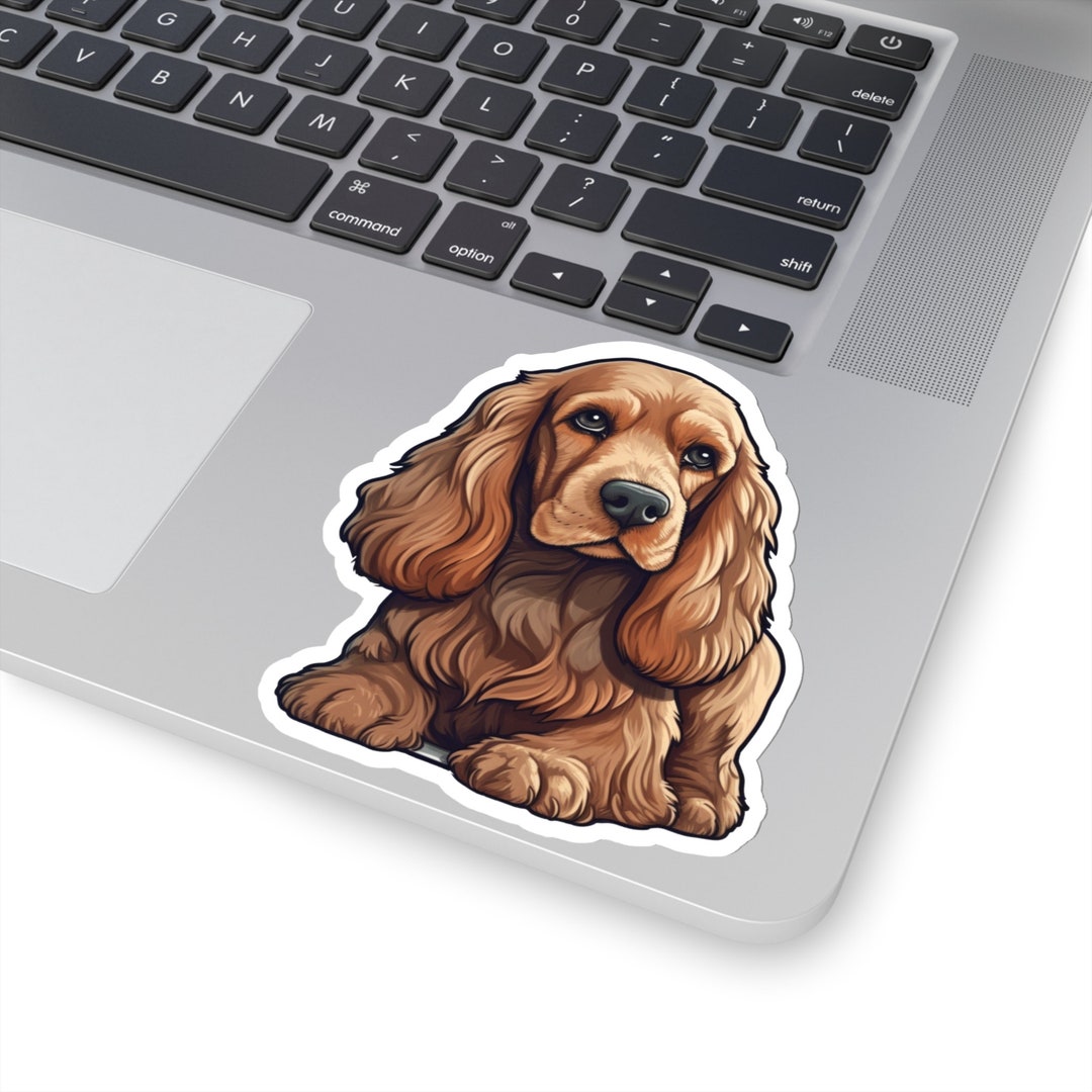 Cocker Spaniel Sticker, Dog Mom Car Decal, Cocker Spaniel Themed Gifts ...