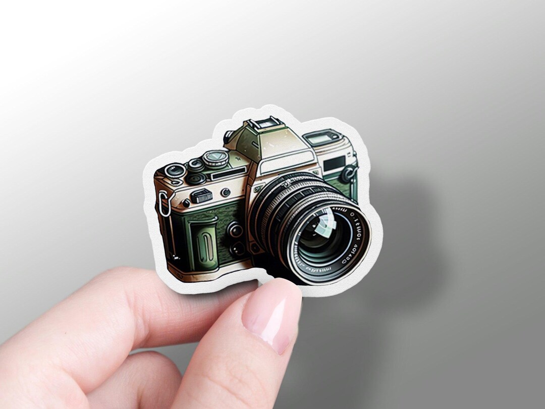 Camera Sticker Photography Sticker Photographer Gift Sticker for ...