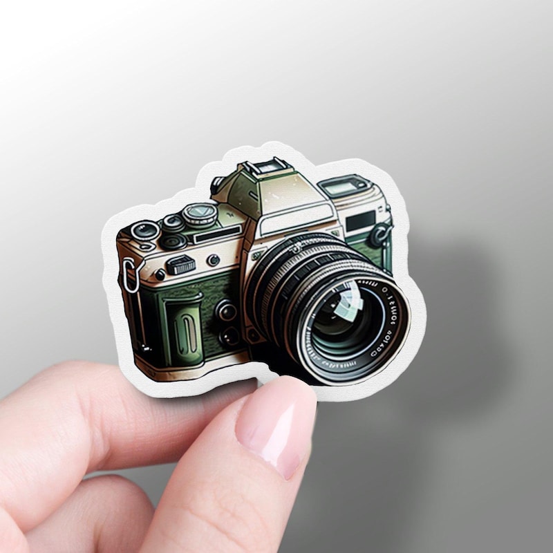 Camera Stickers - Etsy