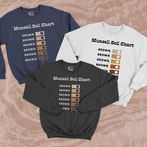 Munsell Soil Chart Shirt/sweatshirt - Etsy