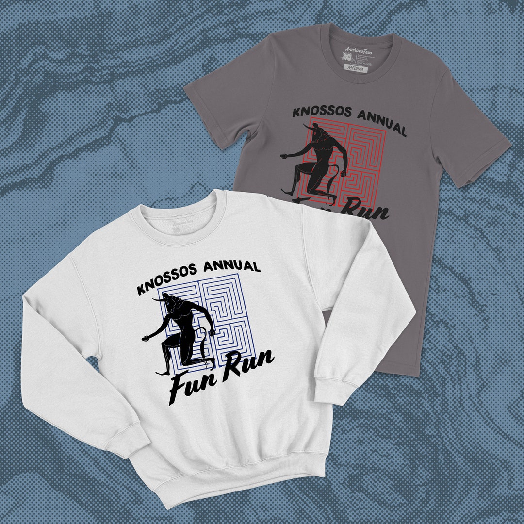 Knossos Fun Run Shirt/sweatshirt - Etsy