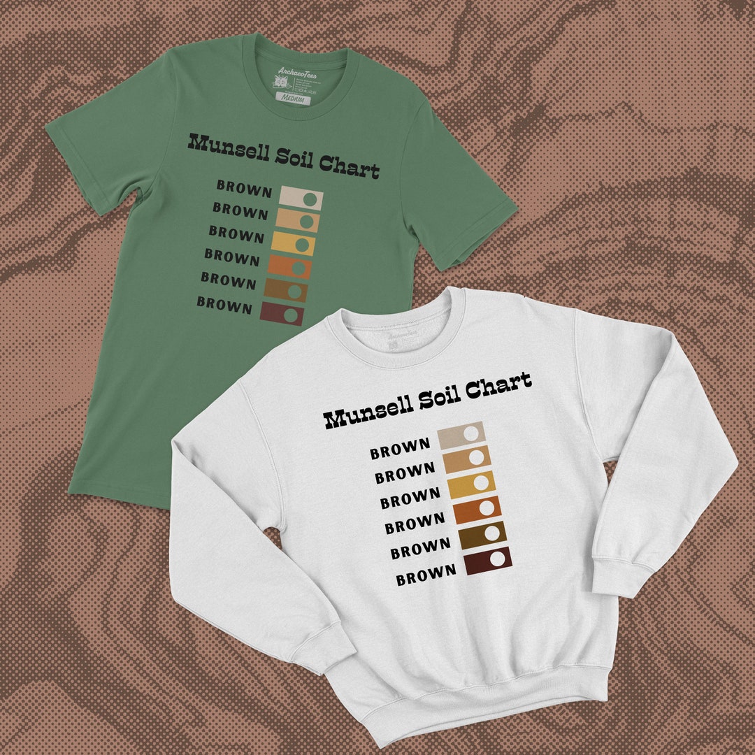 Munsell Soil Chart Shirt/sweatshirt - Etsy