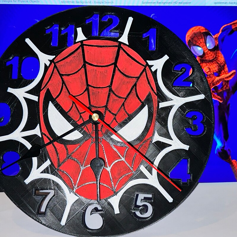 Spiderman Clocks - Etsy