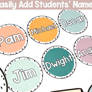 Boho Classroom Decor Bulletin Board - Back to School Black & White Boho ...