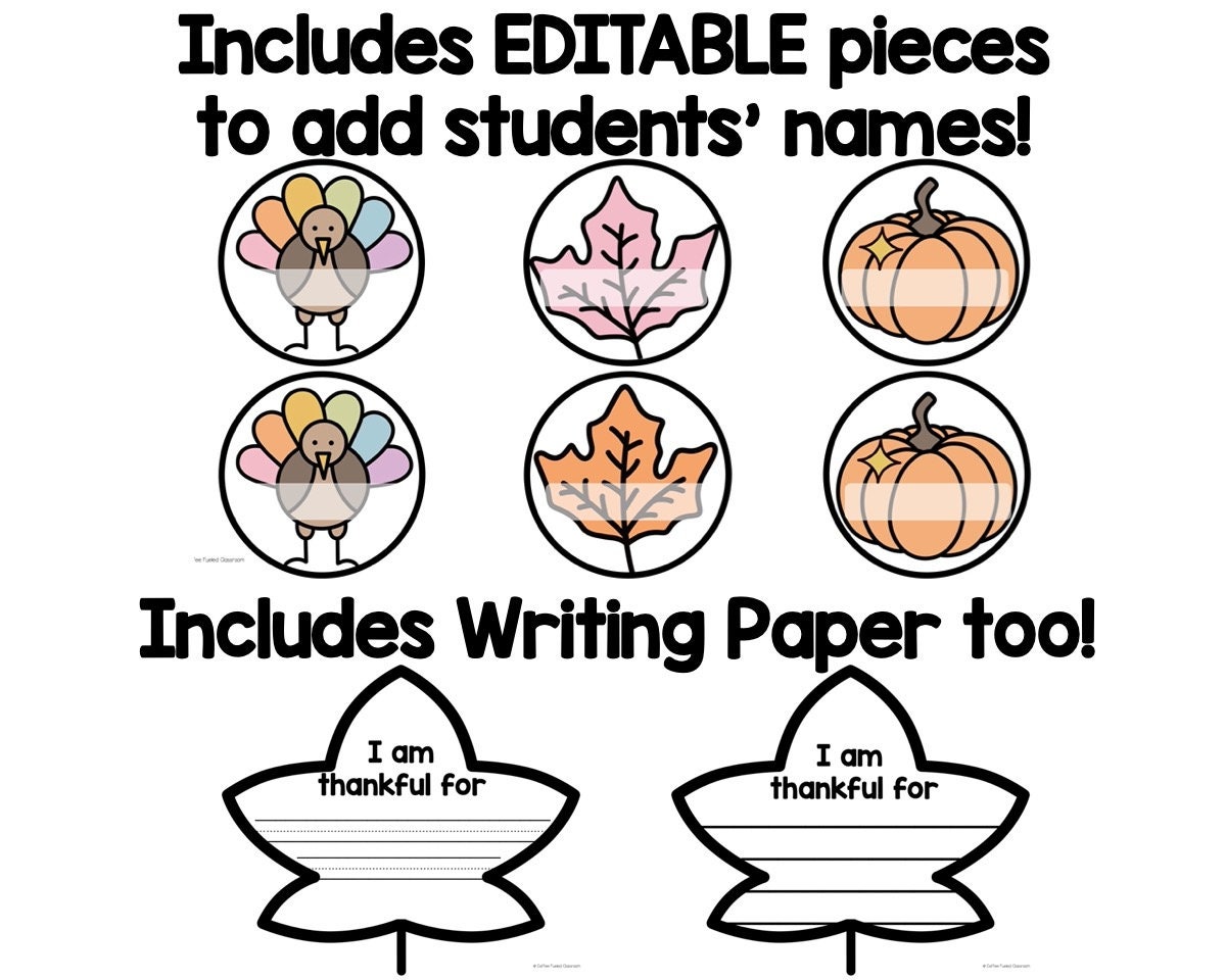 November Bulletin Board November Door Decor Thankfuls Vibes, Grateful ...