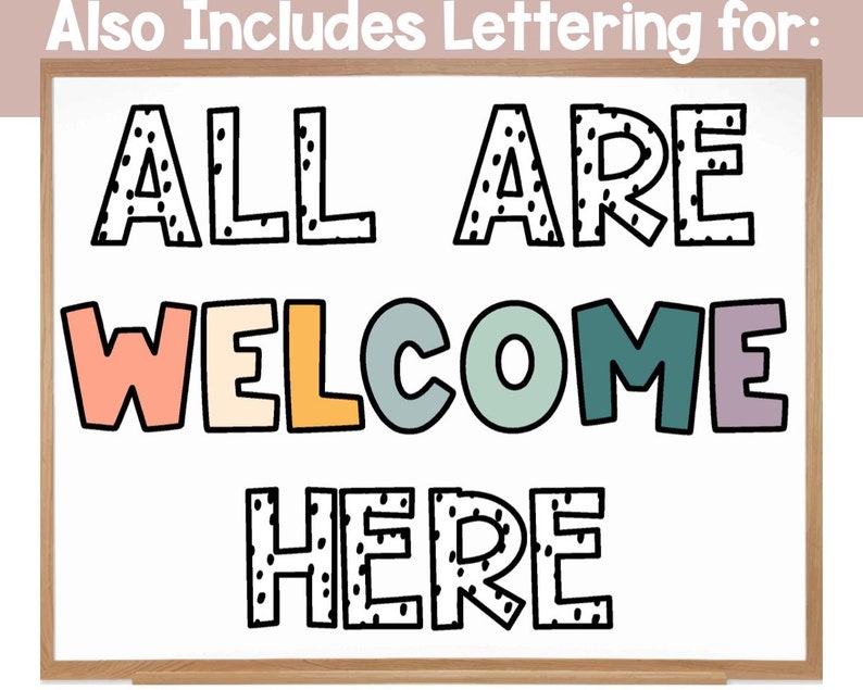 Boho Classroom Decor Bulletin Board - Back to School Black & White Boho ...